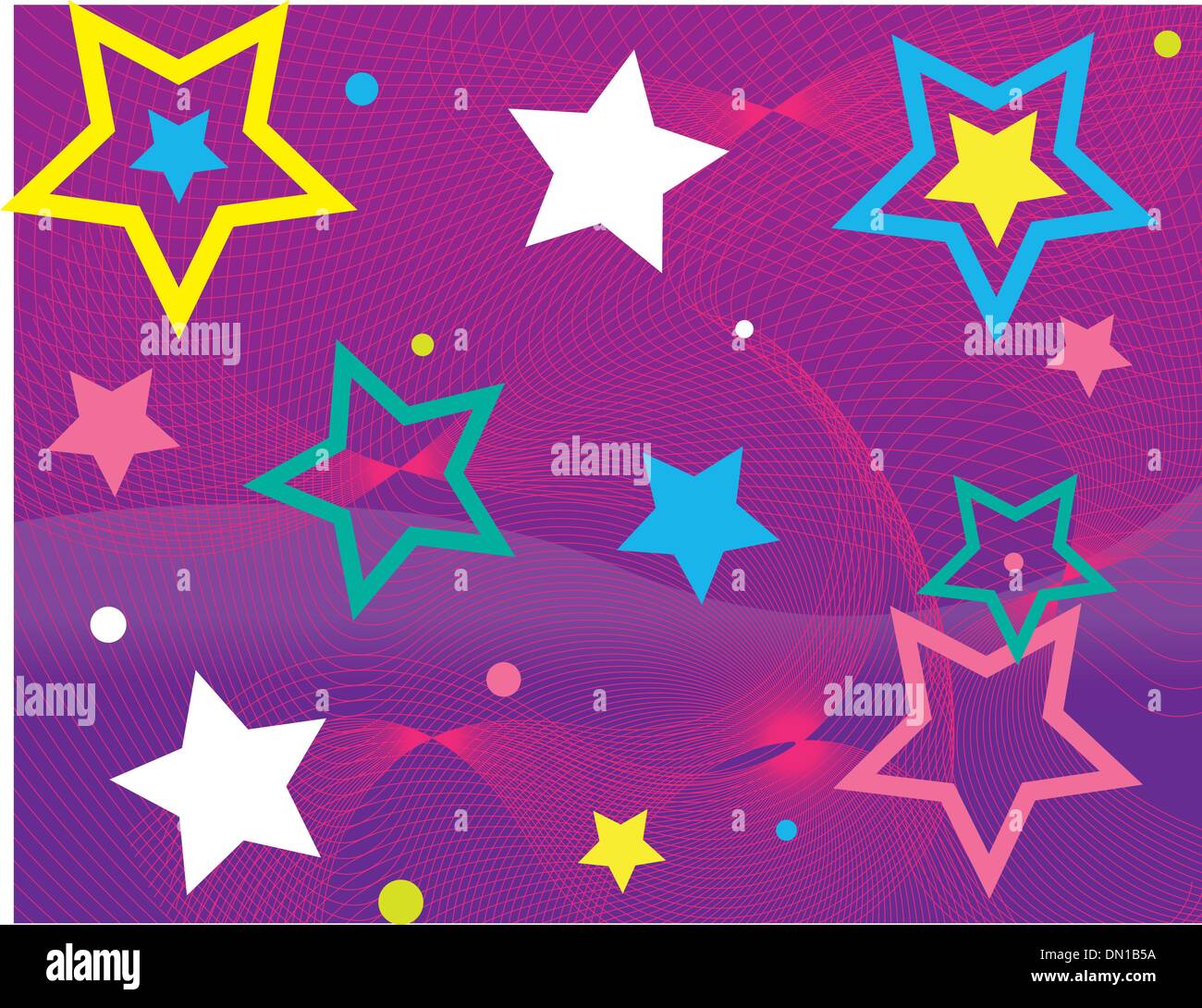 Waves of a circle Stock Vector Images - Alamy