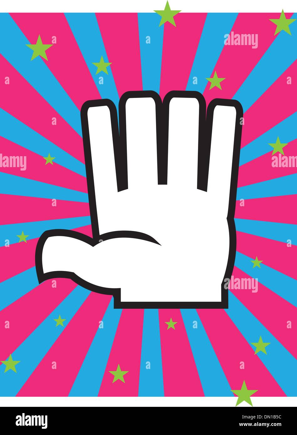 hand making a stop sign Stock Vector Image & Art - Alamy