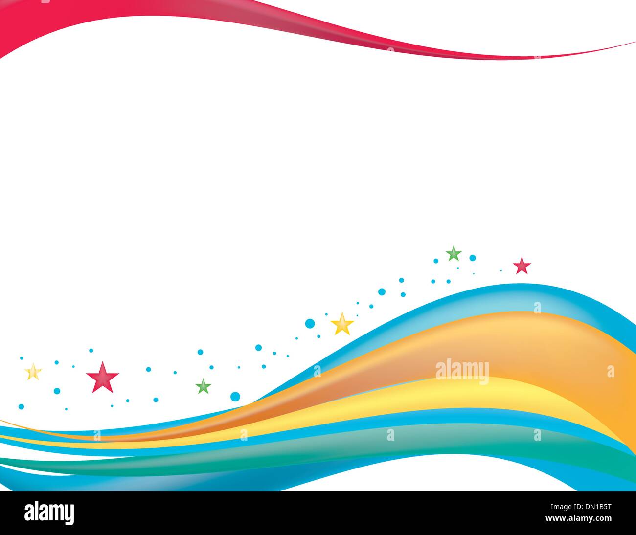 wave and stars design Stock Vector Image & Art - Alamy