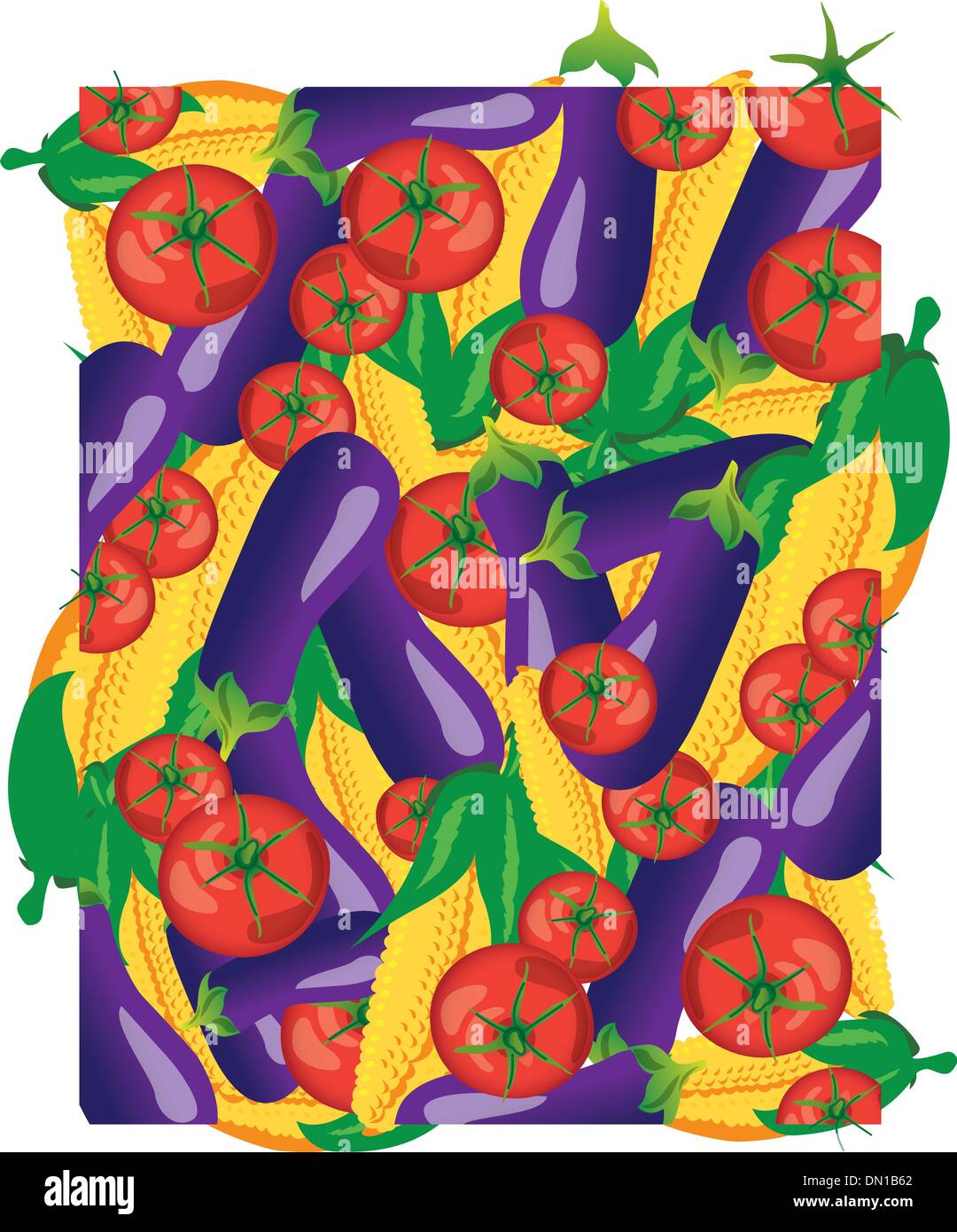 group of vegetables Stock Vector Image & Art - Alamy