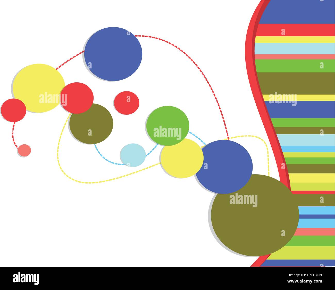 Wave circle vectors hi-res stock photography and images - Alamy