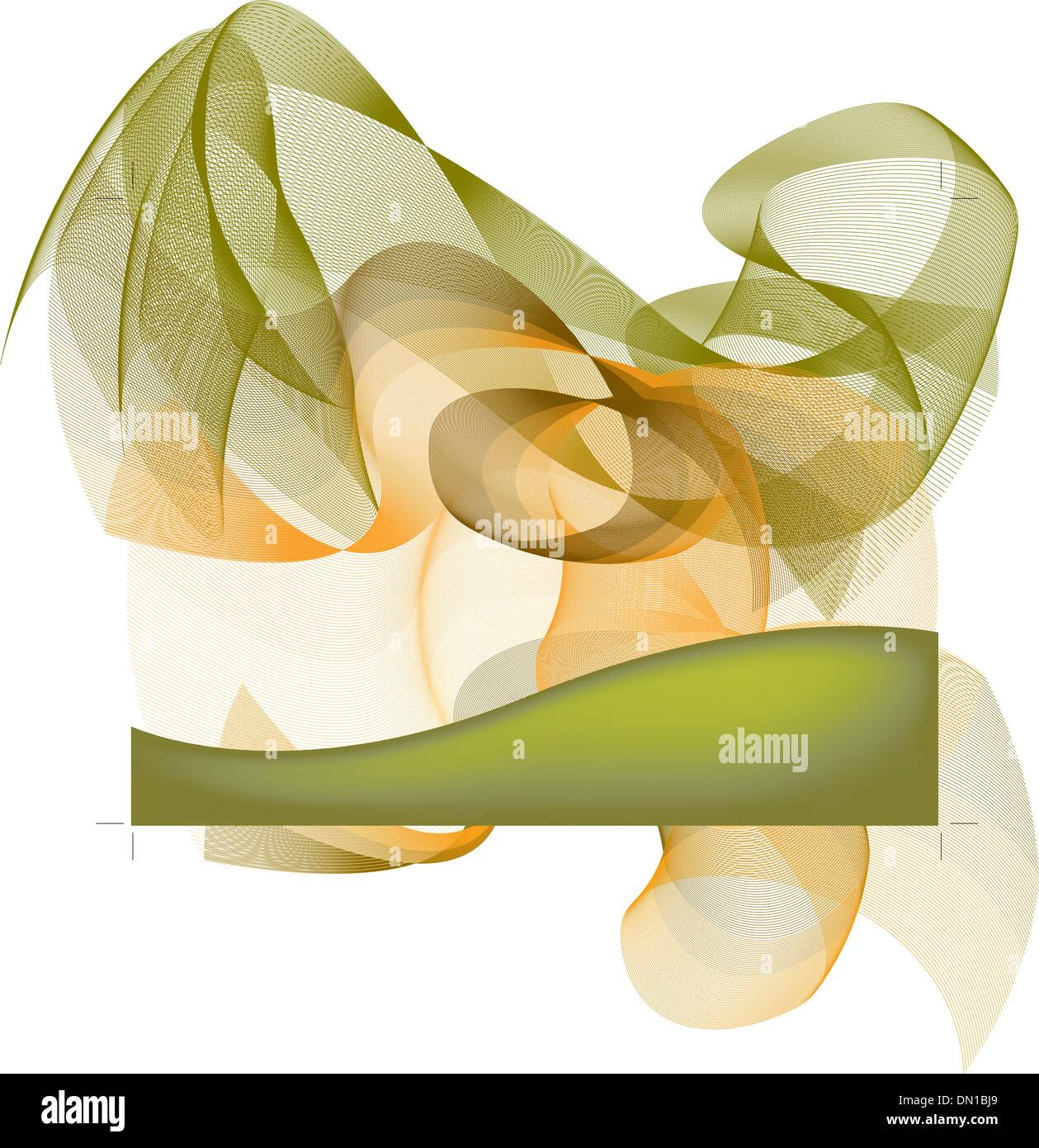 Orange and green background Cut Out Stock Images & Pictures - Alamy