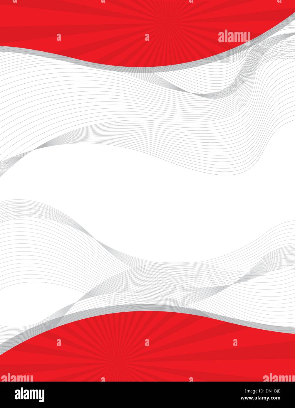 red wave layout Stock Vector Image & Art - Alamy