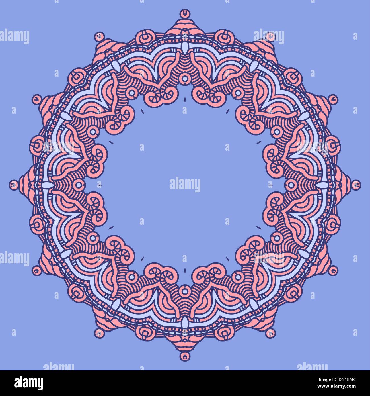 Ornamental round pattern Stock Vector Image & Art - Alamy
