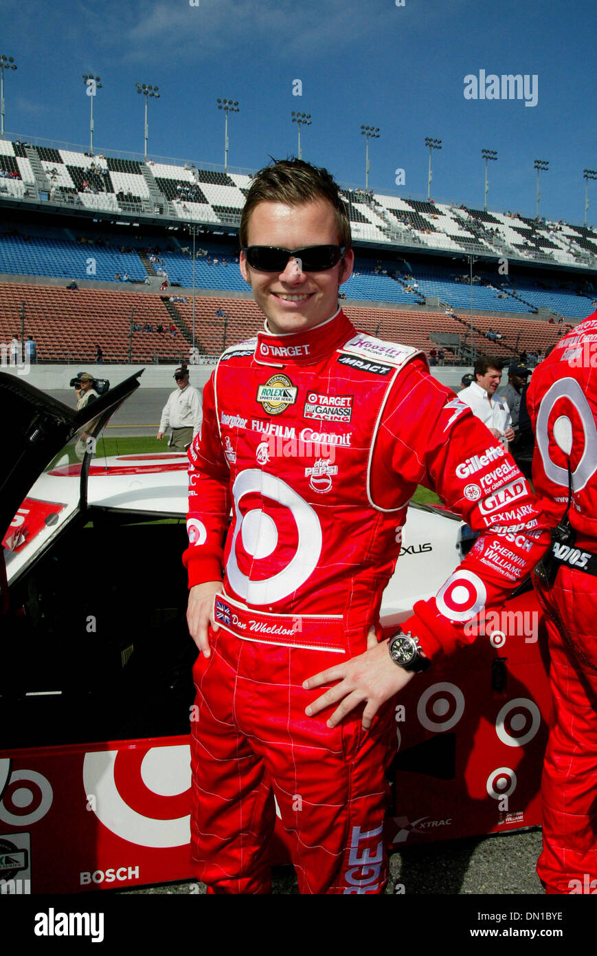 Jan 28, 2006; Daytona Beach, FL, USA; Race car driver Dan Wheldon of ...