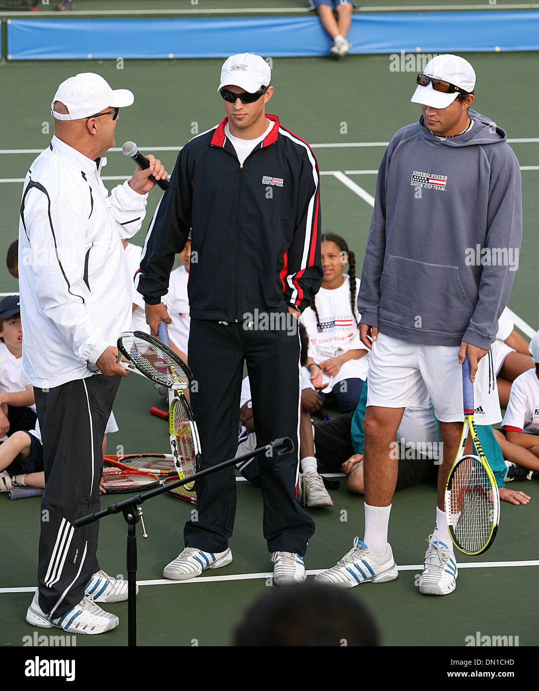 Feb 08, 2006; San Diego, CA, USA; TENNIS: BOB and MIKE BRYAN with ...