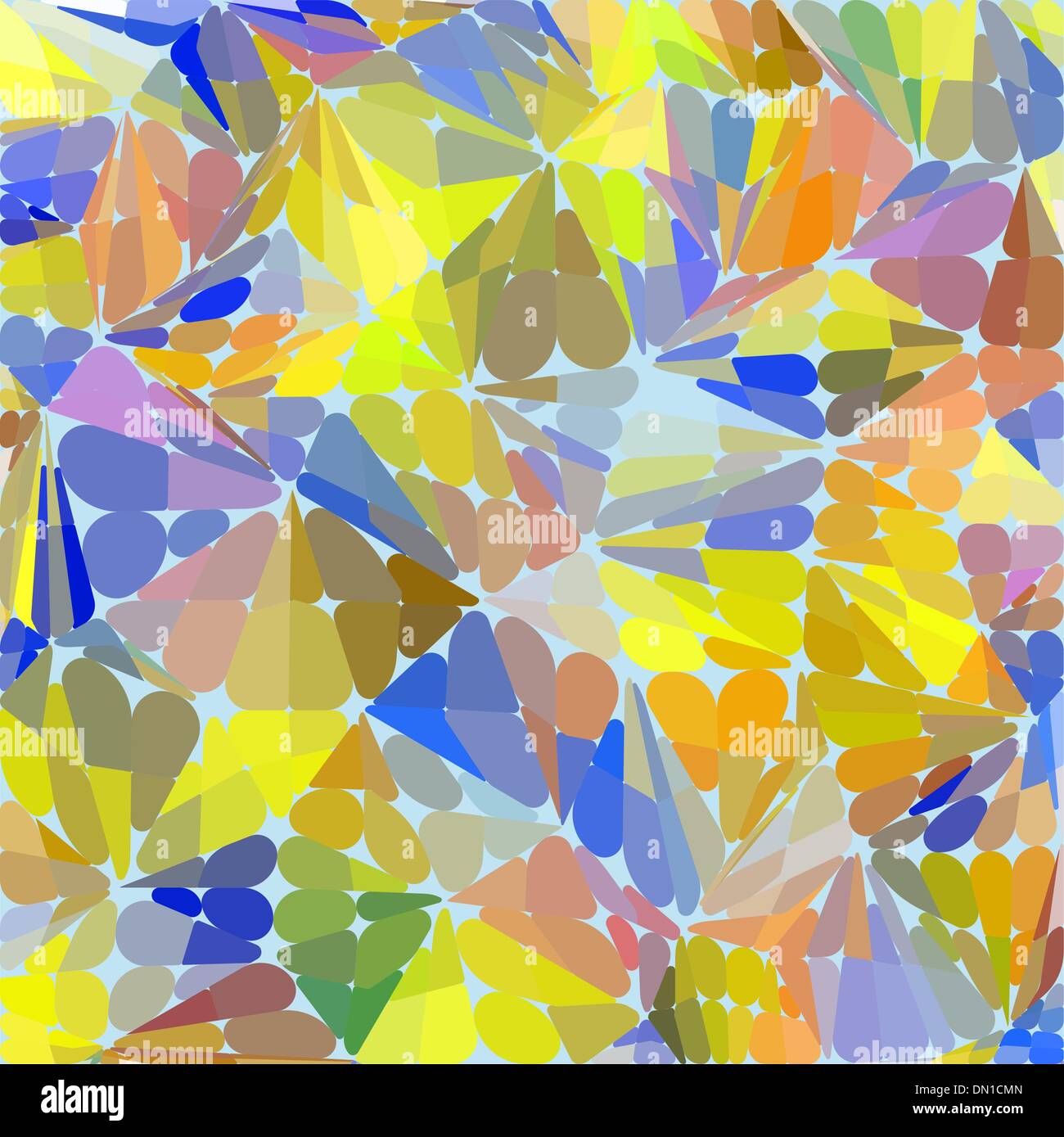 Abstract yellow and blue. EPS 8 Stock Vector Image & Art - Alamy