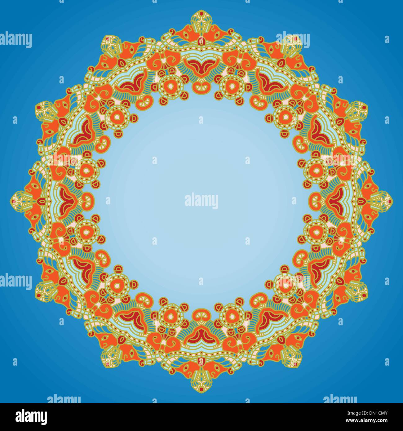 Ornamental mexican border graphic Stock Vector Images - Alamy