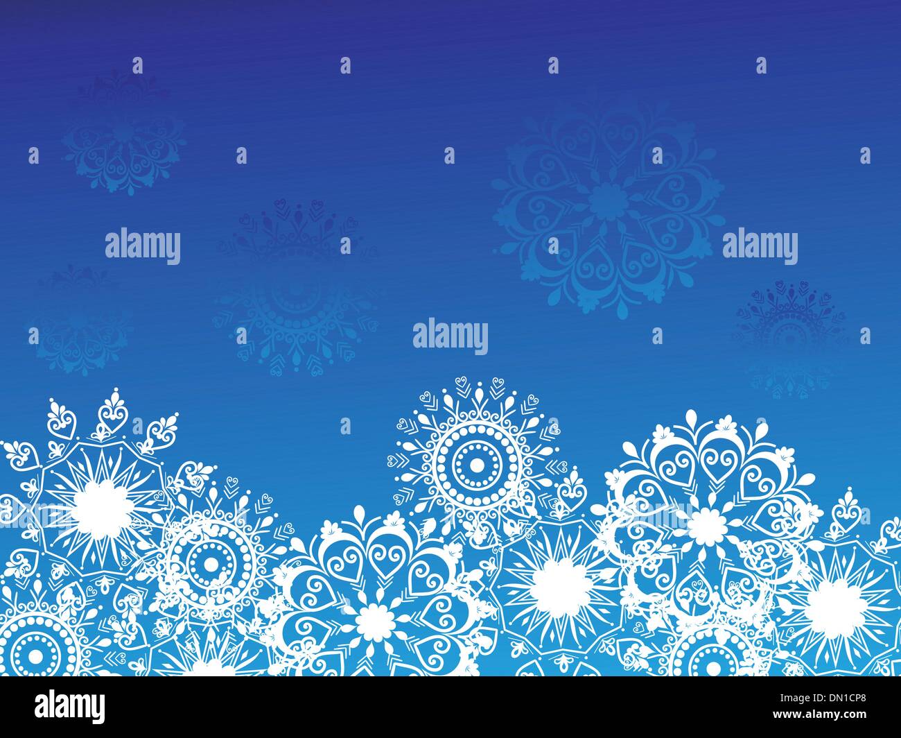 snowflake background with place for text Stock Vector Image & Art - Alamy