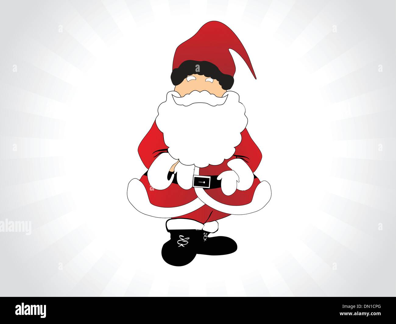 vector background with christmas santa claus Stock Vector Image & Art ...
