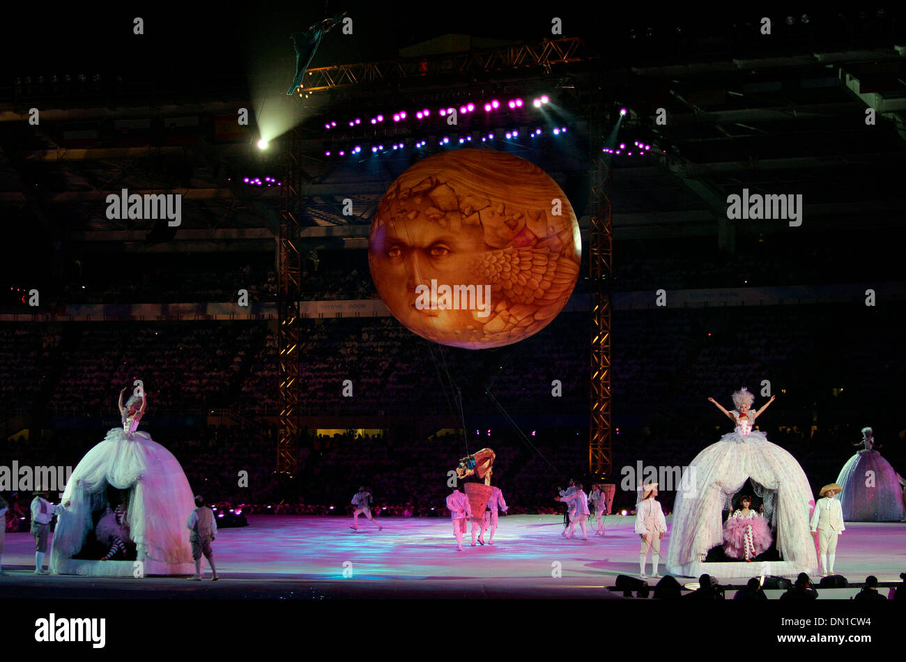 Feb 10, 2006; Turin, ITALY; XX Olympics: Opening Ceremony and ...