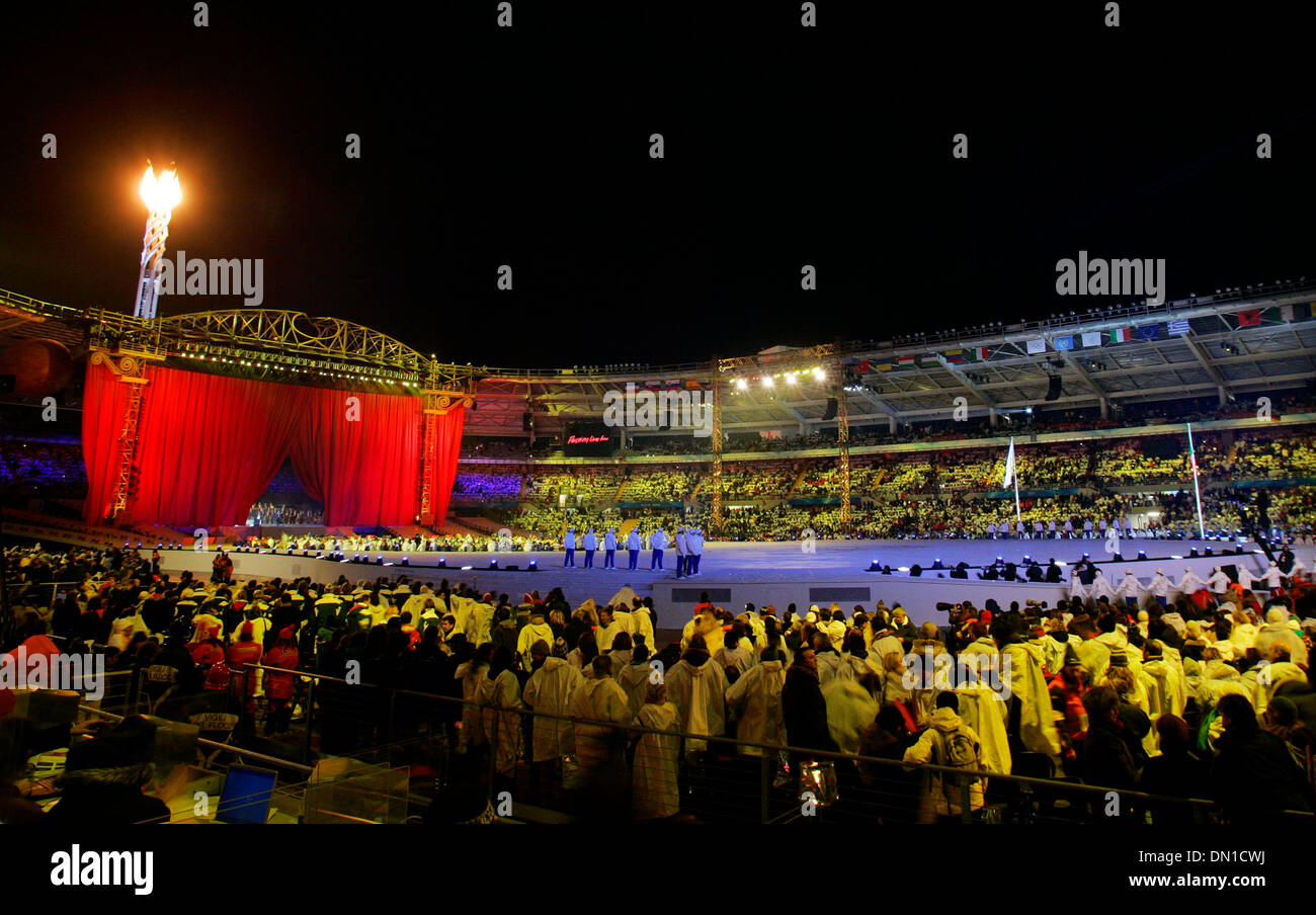 Feb 10, 2006; Turin, ITALY; XX Olympics: Opening Ceremony and ...