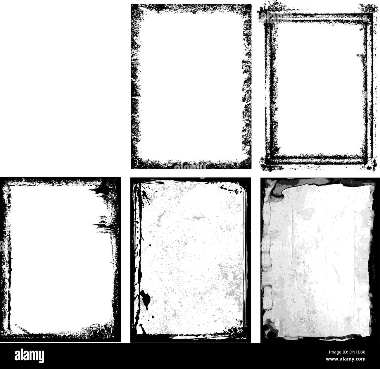 Backgrounds textures old rusty Black and White Stock Photos & Images ...