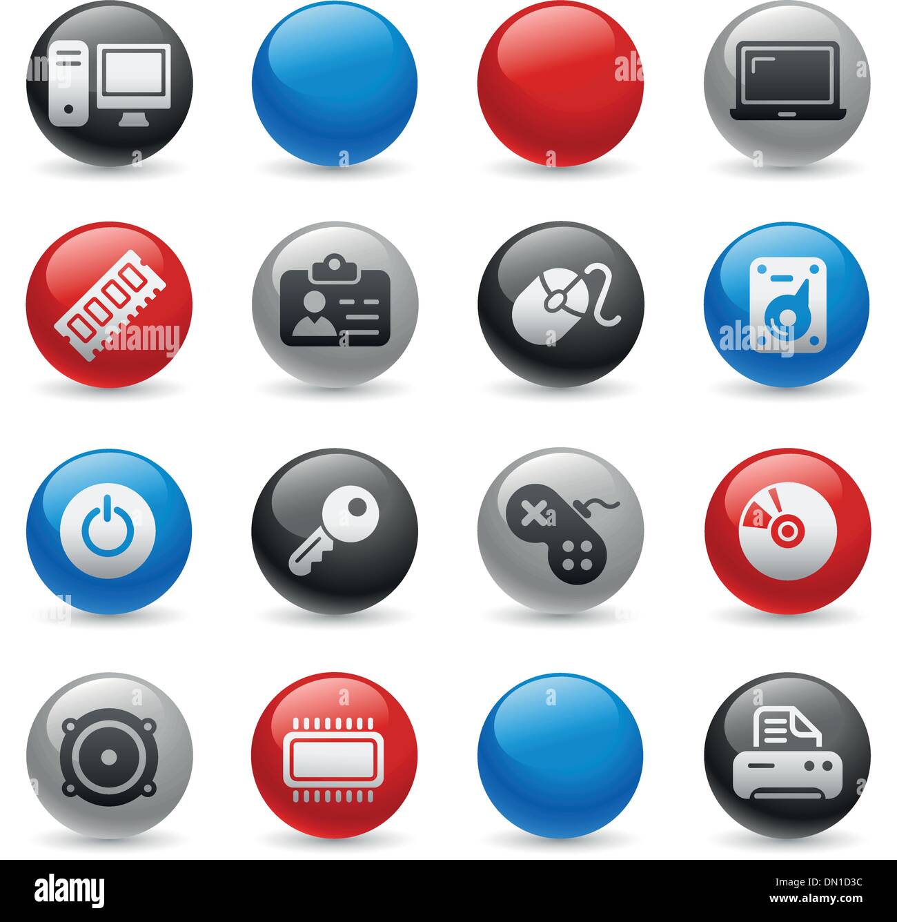Computer & Devices // Gel Pro Series Stock Vector Image & Art - Alamy