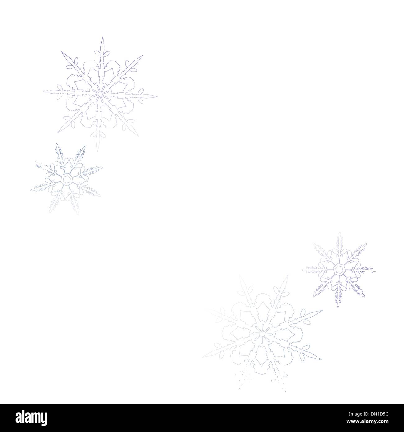 Winter background with snowflakes Stock Vector Image & Art - Alamy