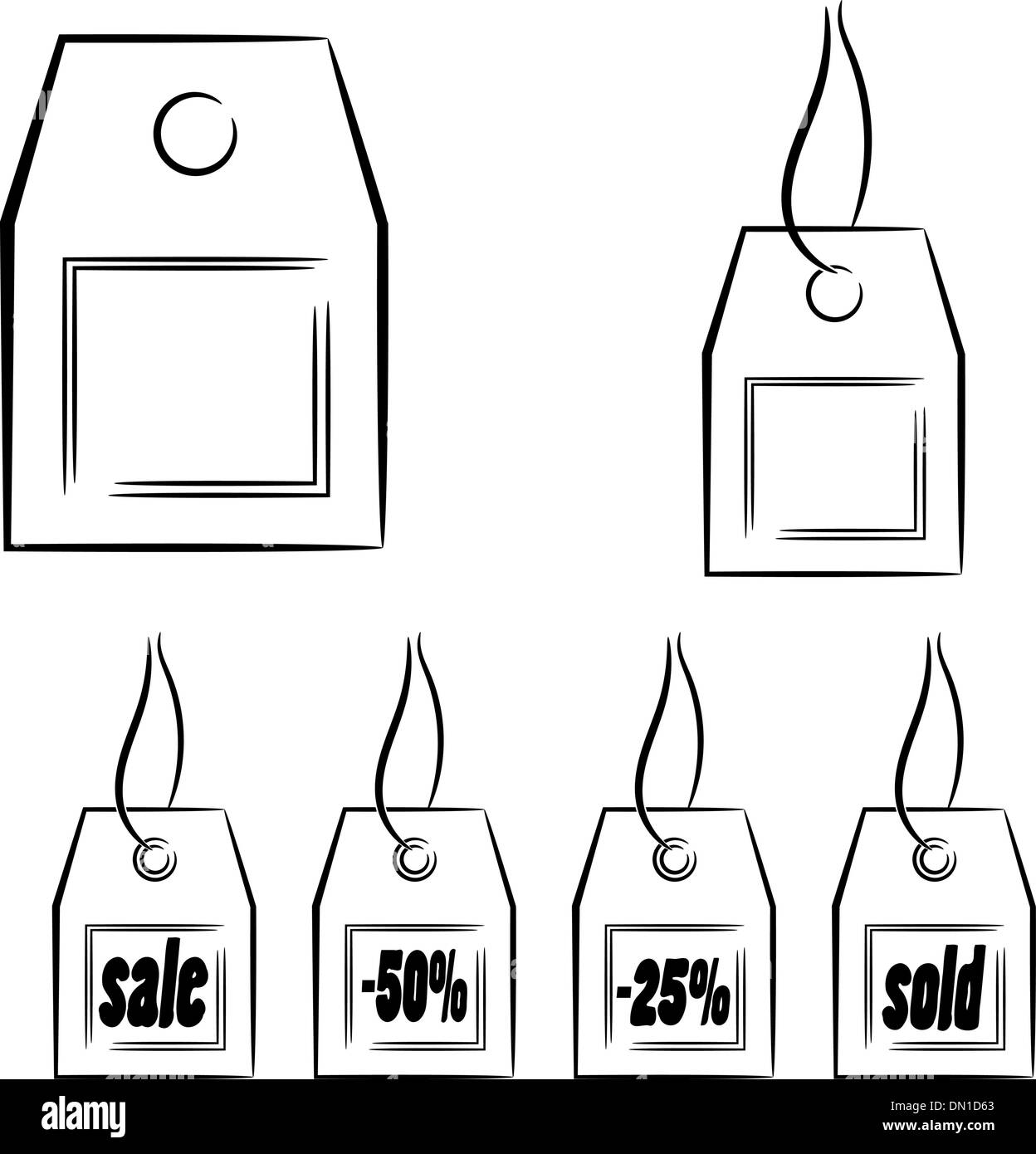 Set of graphic labels. eps10 Stock Vector Image & Art - Alamy