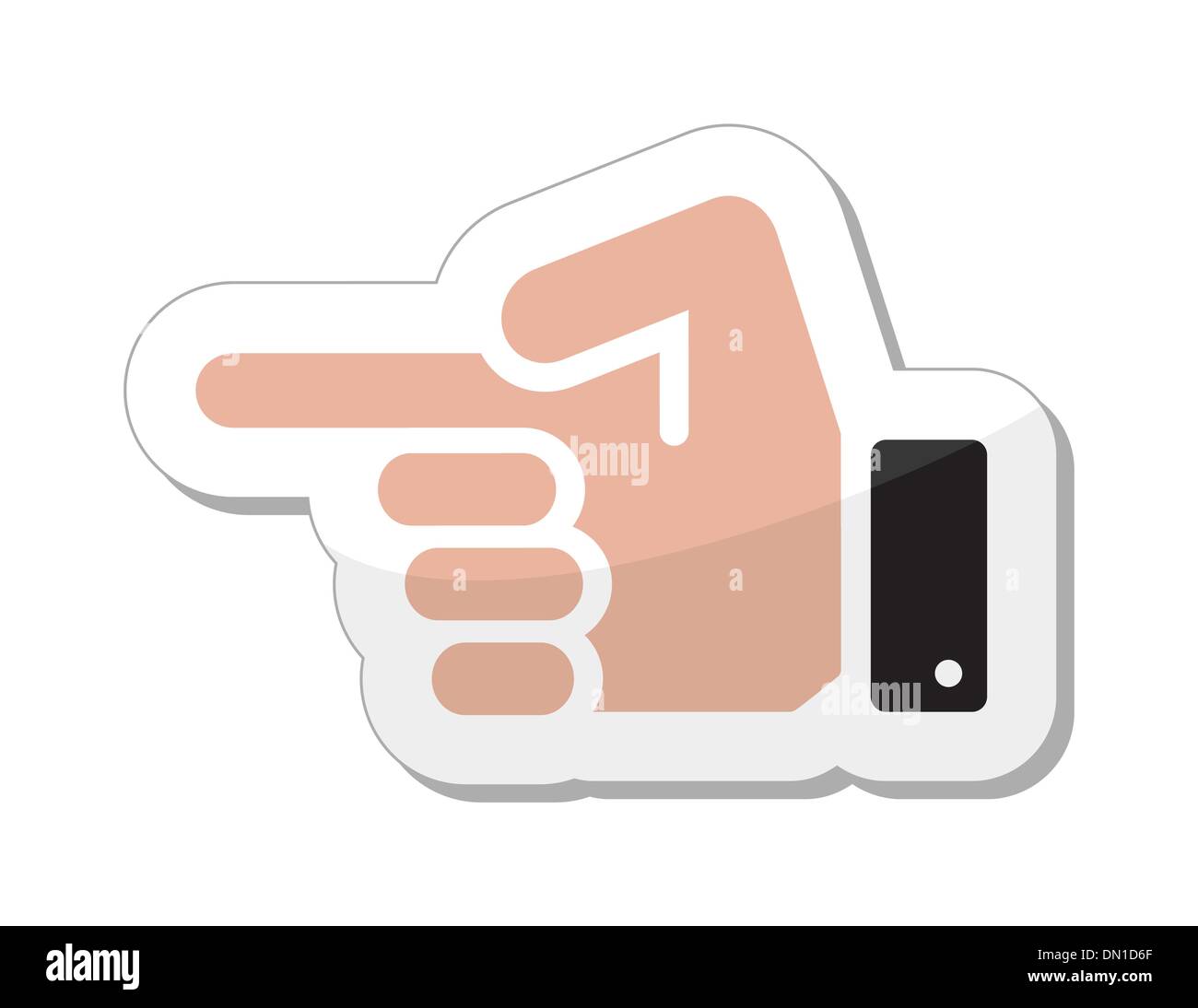 Pointing Hand Vector Png
