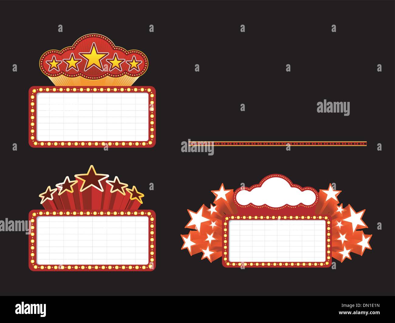 Retro party neon sign Stock Vector Images - Alamy