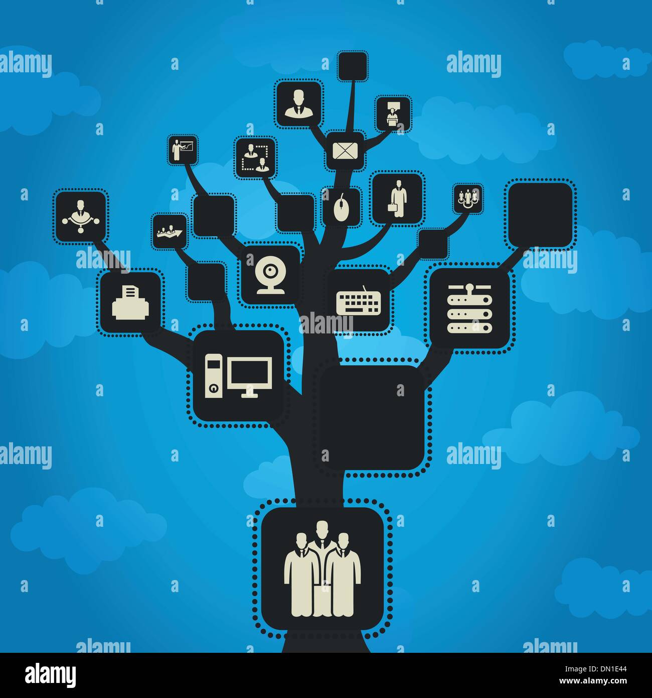 Tree2 Stock Vector Images - Alamy