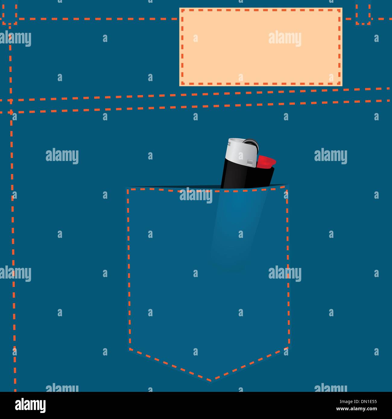 Pocket vectors hi-res stock photography and images - Alamy