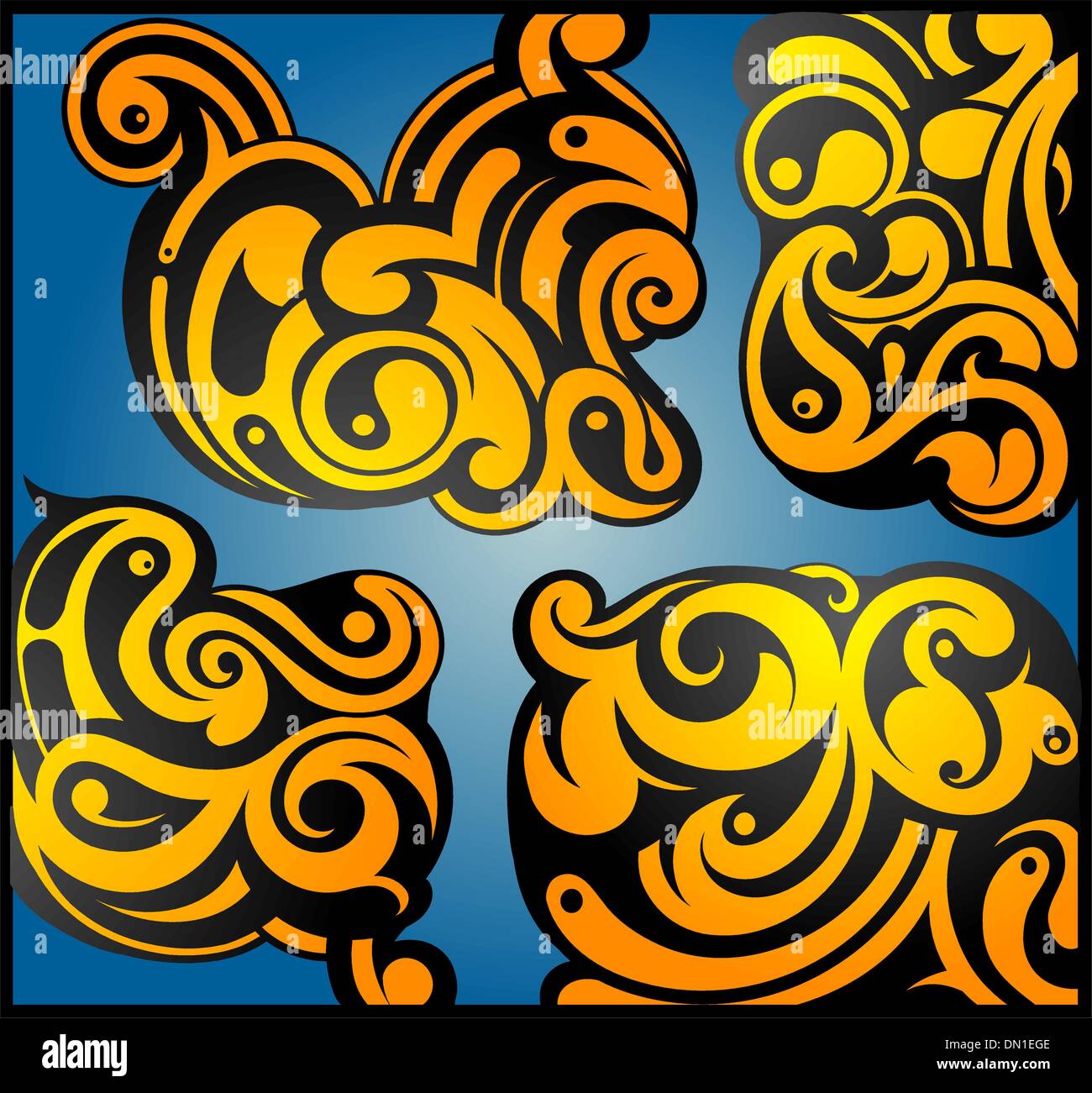 Tribal design hi-res stock photography and images - Alamy