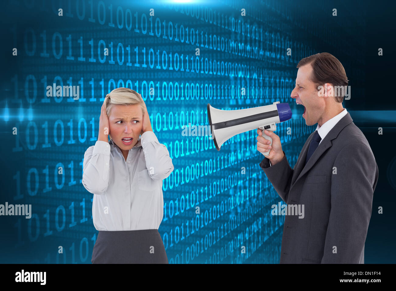 Shouting orders hi-res stock photography and images - Alamy