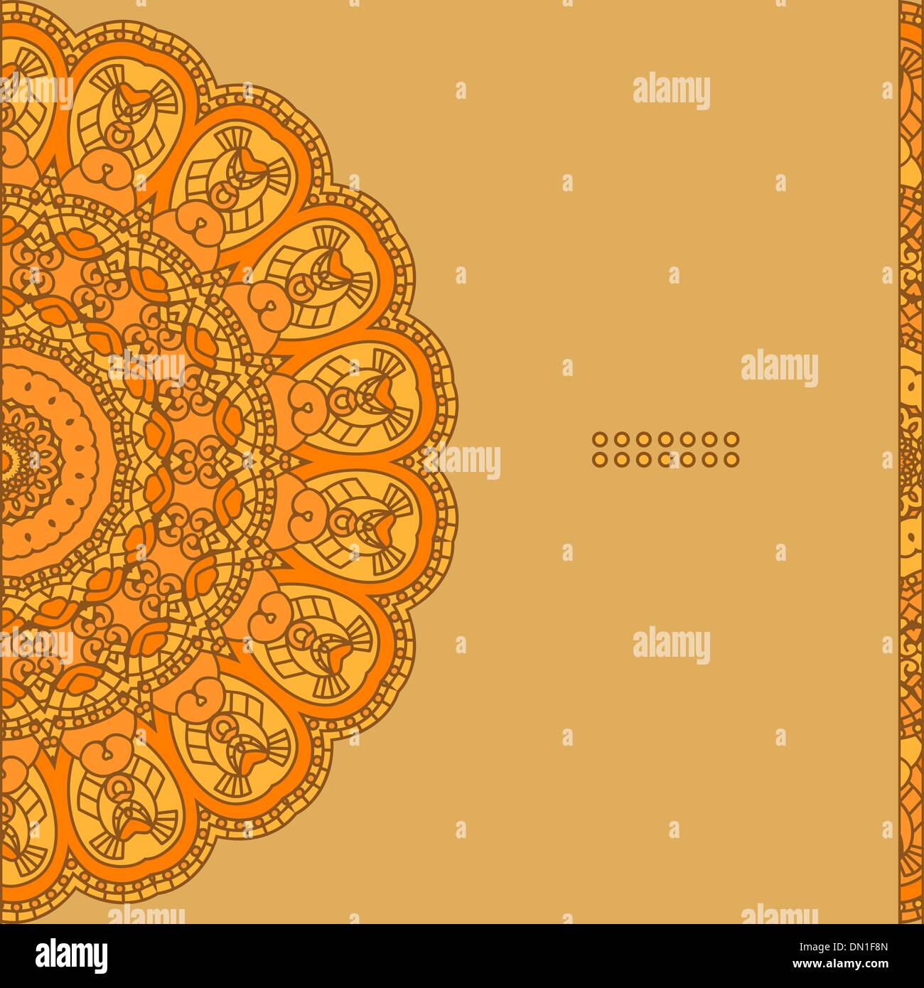 Vector round decorative design element Stock Vector Image & Art - Alamy