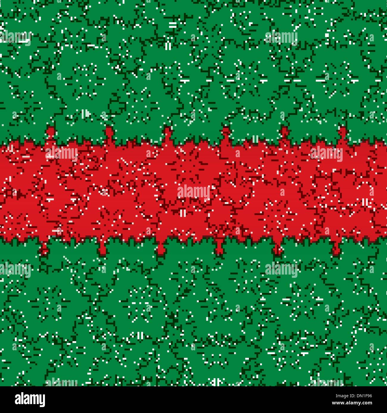 Red christmas seamless snowflake Stock Vector Images - Alamy