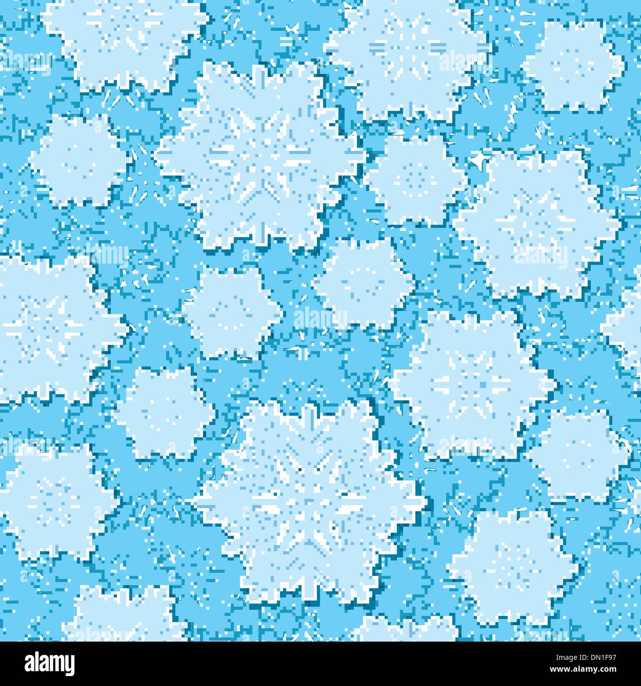 Snowflake pop up seamless vector Stock Vector Image & Art - Alamy