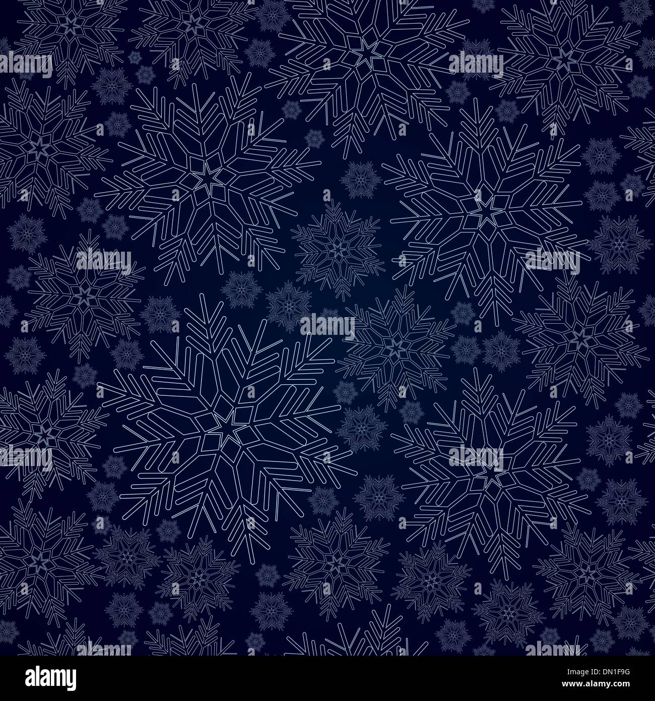 Snowflake background seamless vector Stock Vector Image & Art - Alamy