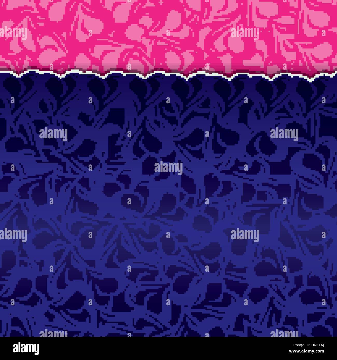 Blue and pink heart paper vector Stock Vector Image & Art - Alamy