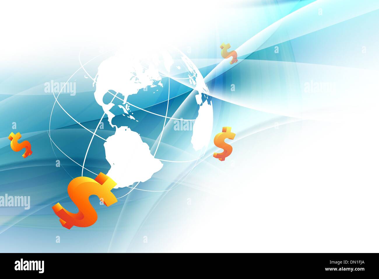 growth statistic financial frame. Eps10 Stock Vector Image & Art - Alamy