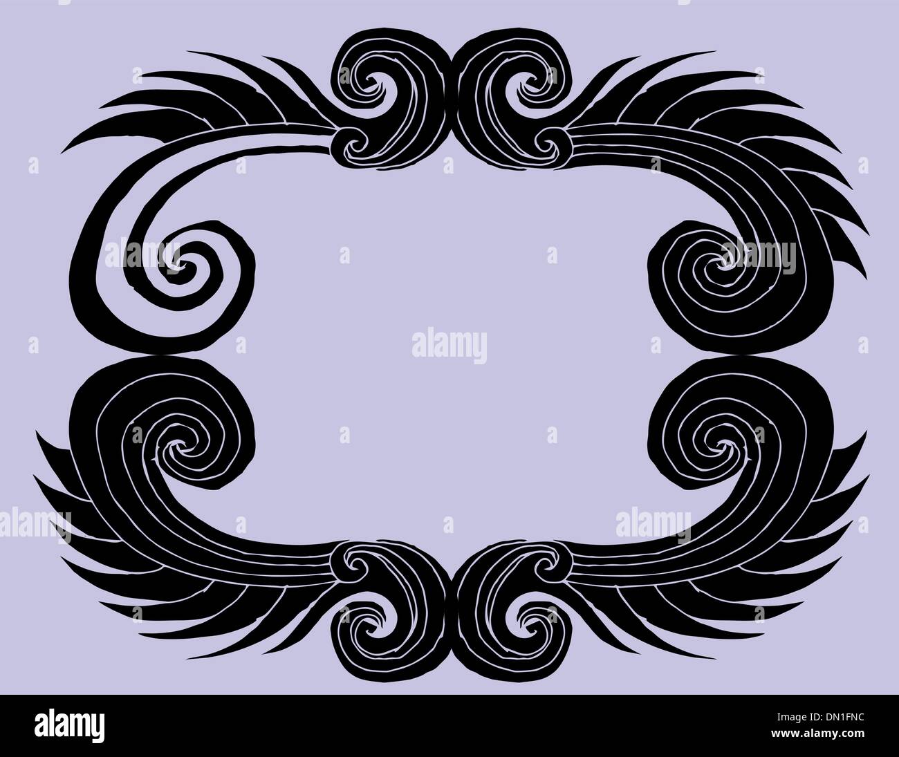 Tribal frame hi-res stock photography and images - Alamy