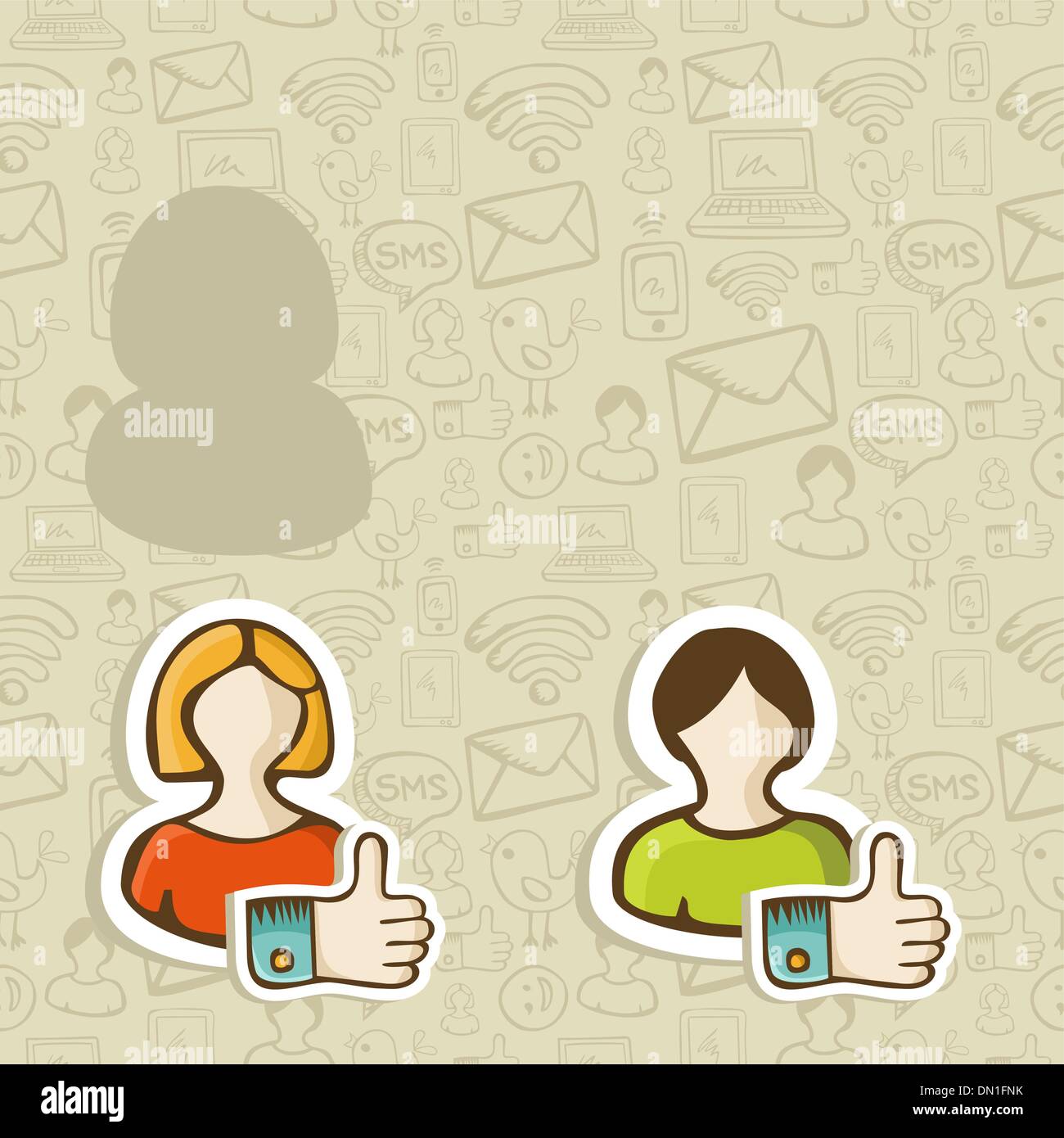 Profile button hi-res stock photography and images - Alamy