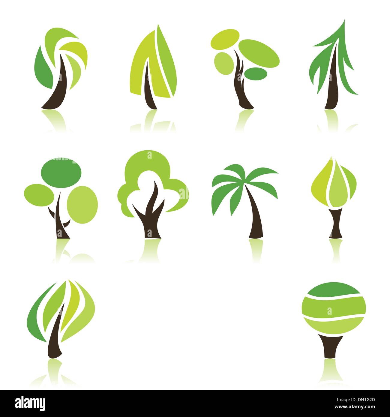 Ash tree Stock Vector Images - Alamy