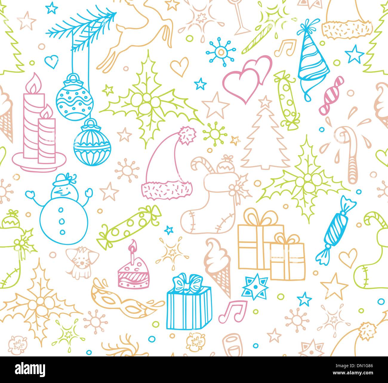 Pattern of objects hi-res stock photography and images - Alamy