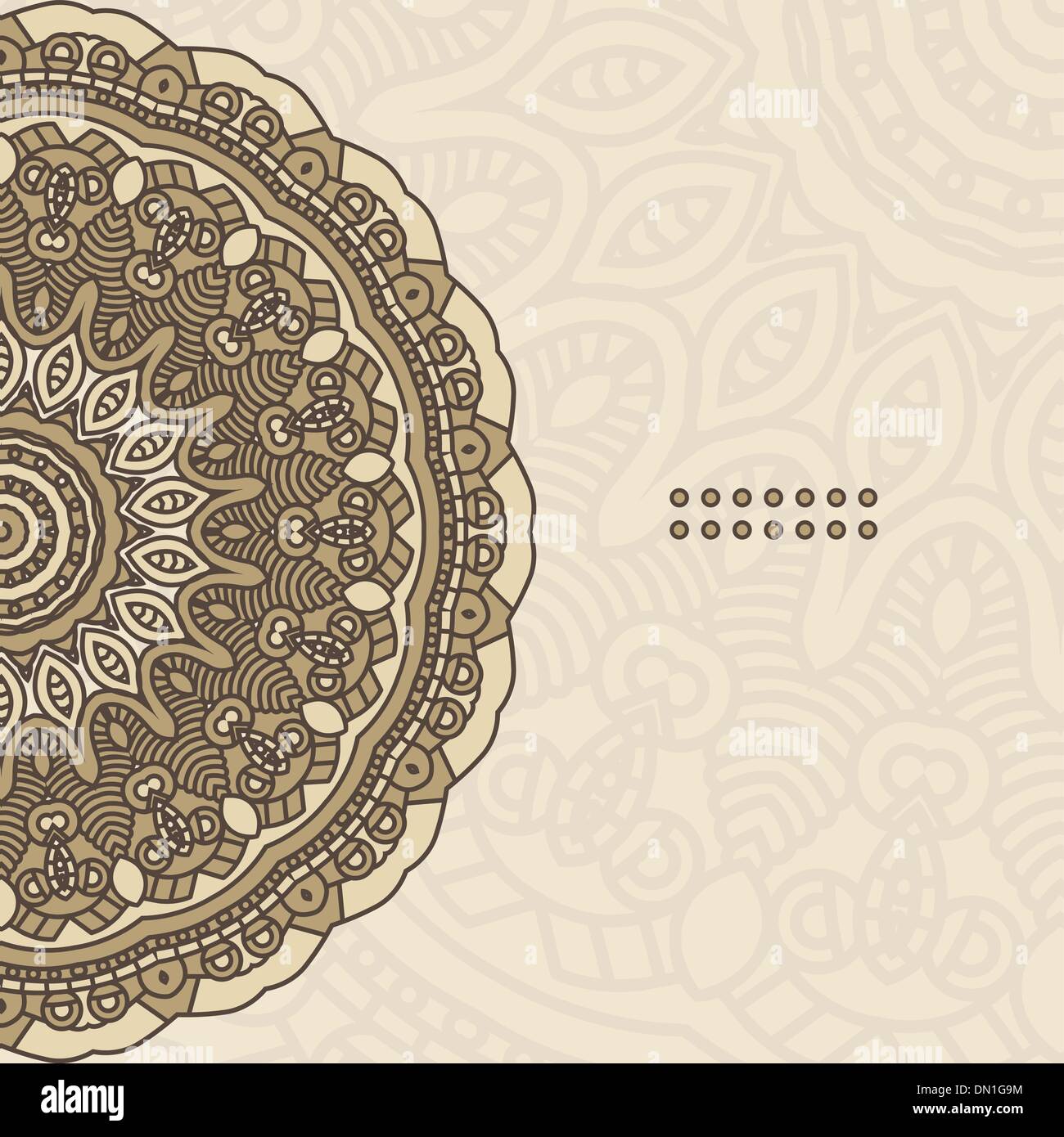 Vector round decorative design element Stock Vector Image & Art - Alamy