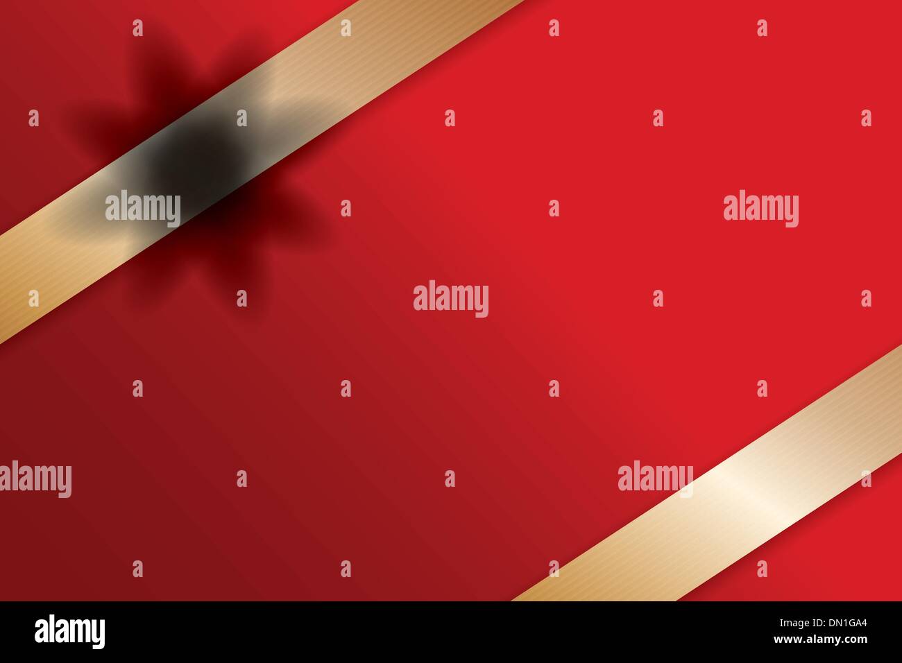 Golden and red bow hi-res stock photography and images - Alamy