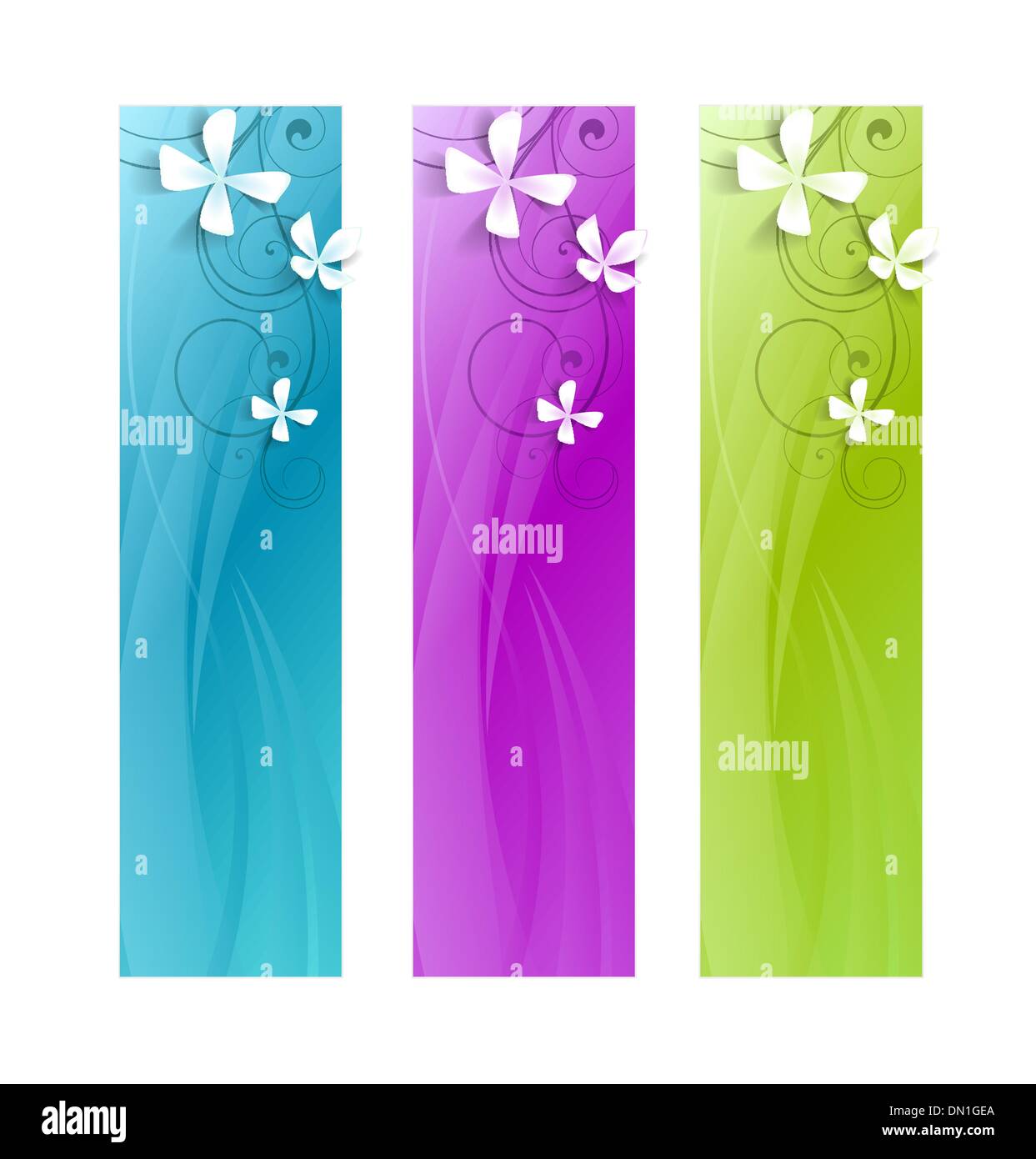 Abstract banners Stock Vector Images - Alamy