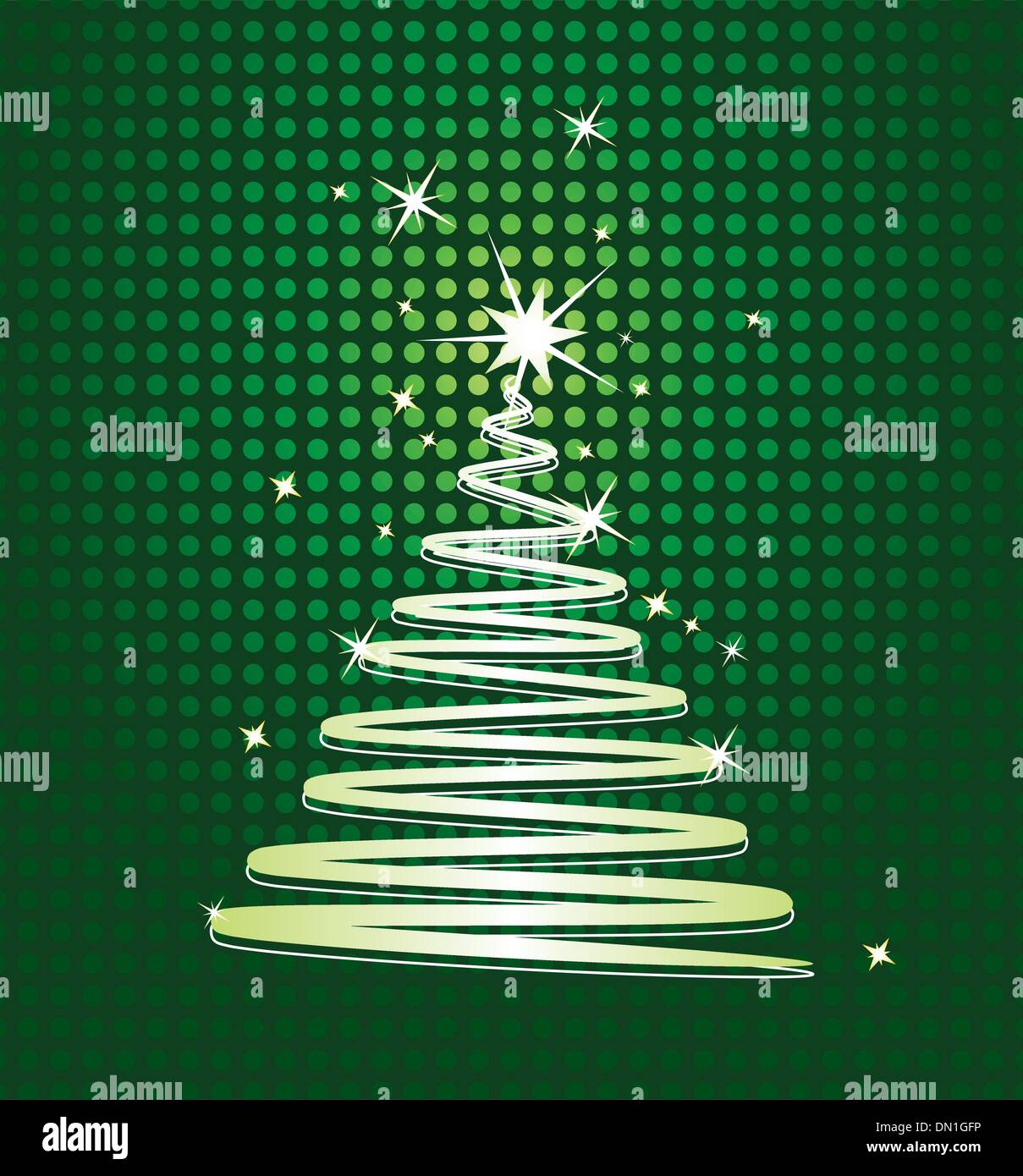 vector christmas tree Stock Vector Image & Art - Alamy