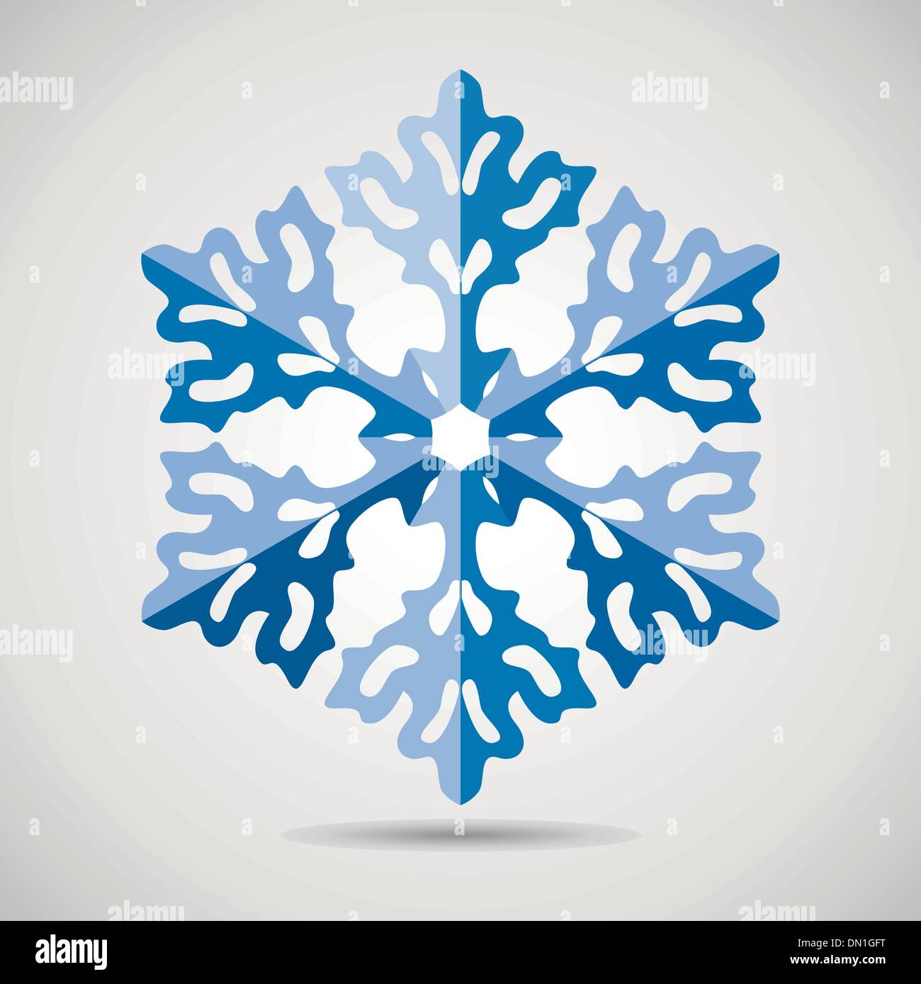 Snowflake vector vectors hi-res stock photography and images - Alamy
