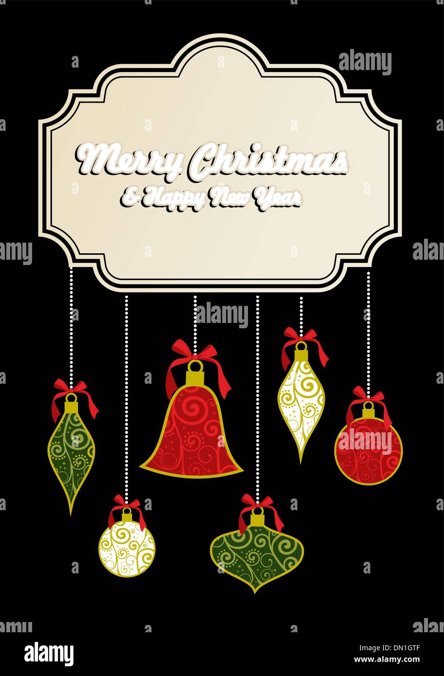 Christmas background elegant red Stock Vector Images - Alamy
