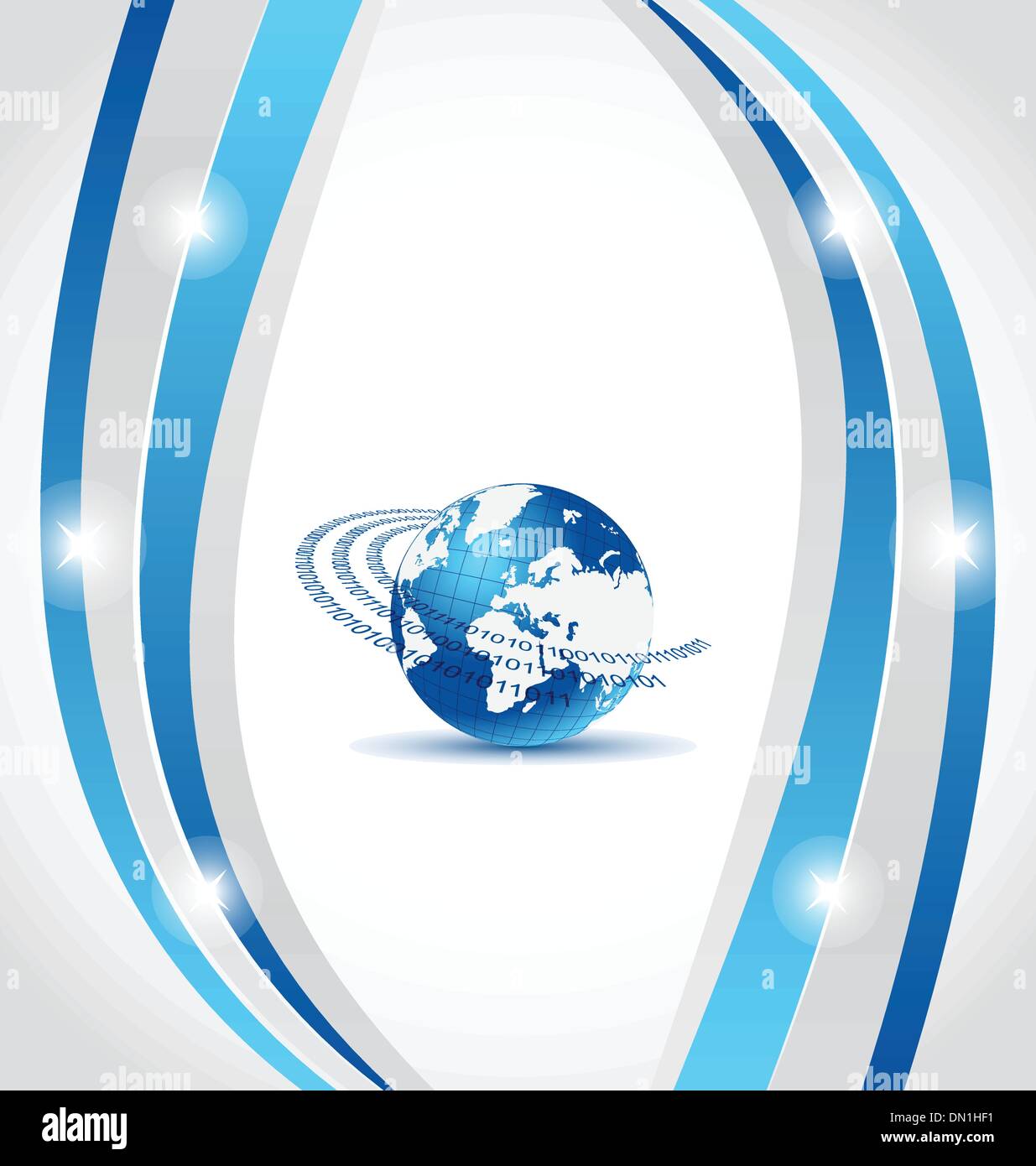 Business card with Earth planet Stock Vector Image & Art - Alamy