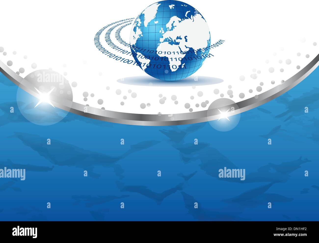 Business card with Earth planet Stock Vector Image & Art - Alamy