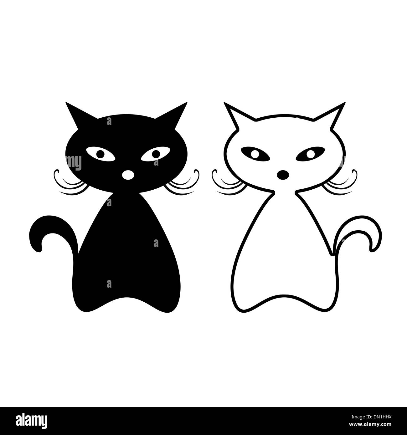 Cat pencil Black and White Stock Photos & Images - Alamy