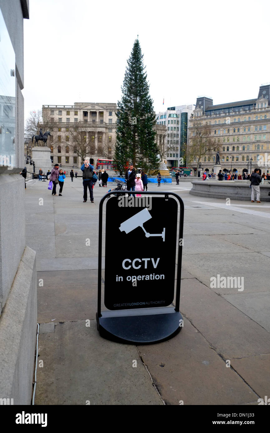 Cctv operation sign london hi-res stock photography and images - Alamy