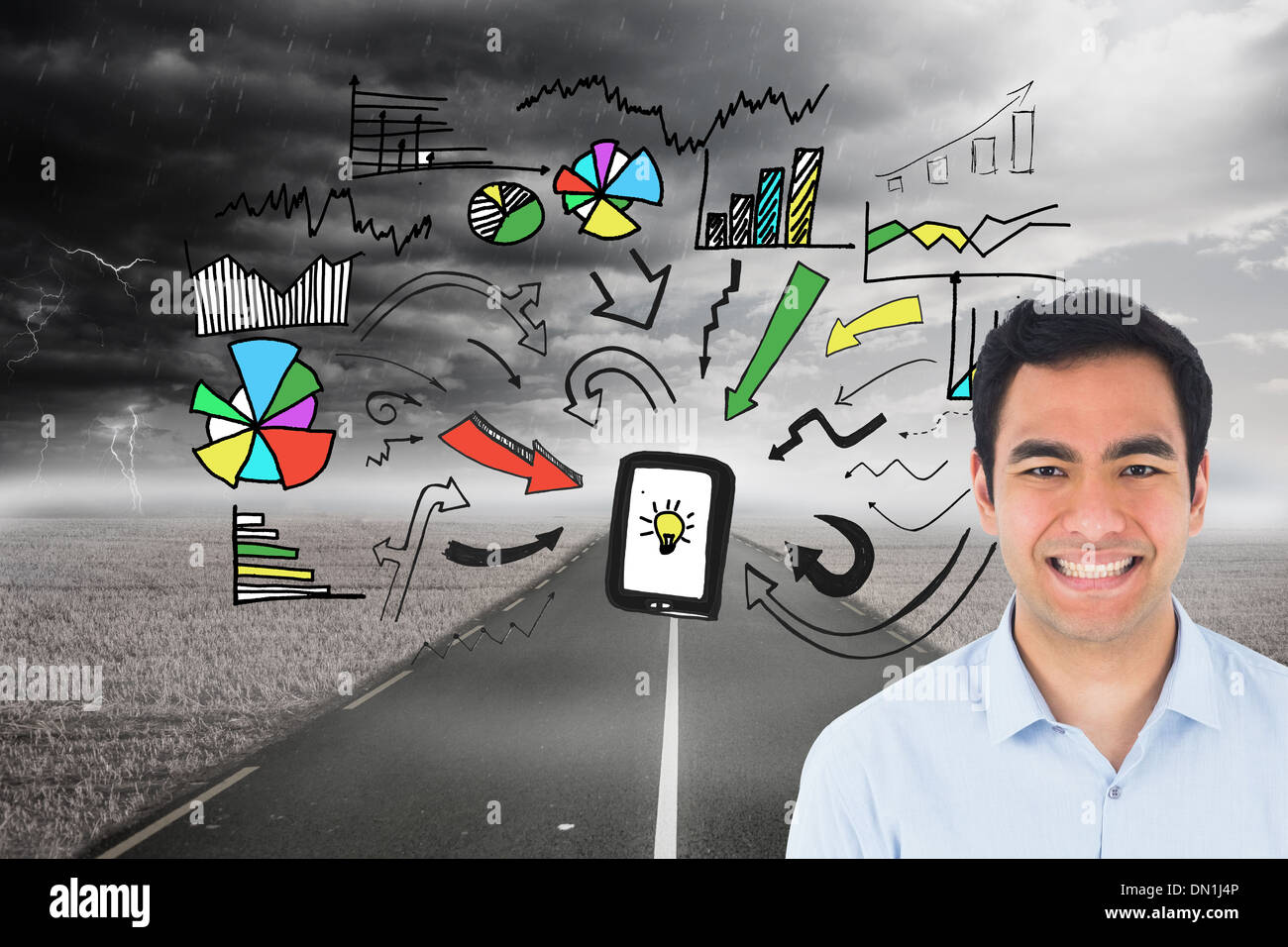 Man standing distance hi-res stock photography and images - Alamy