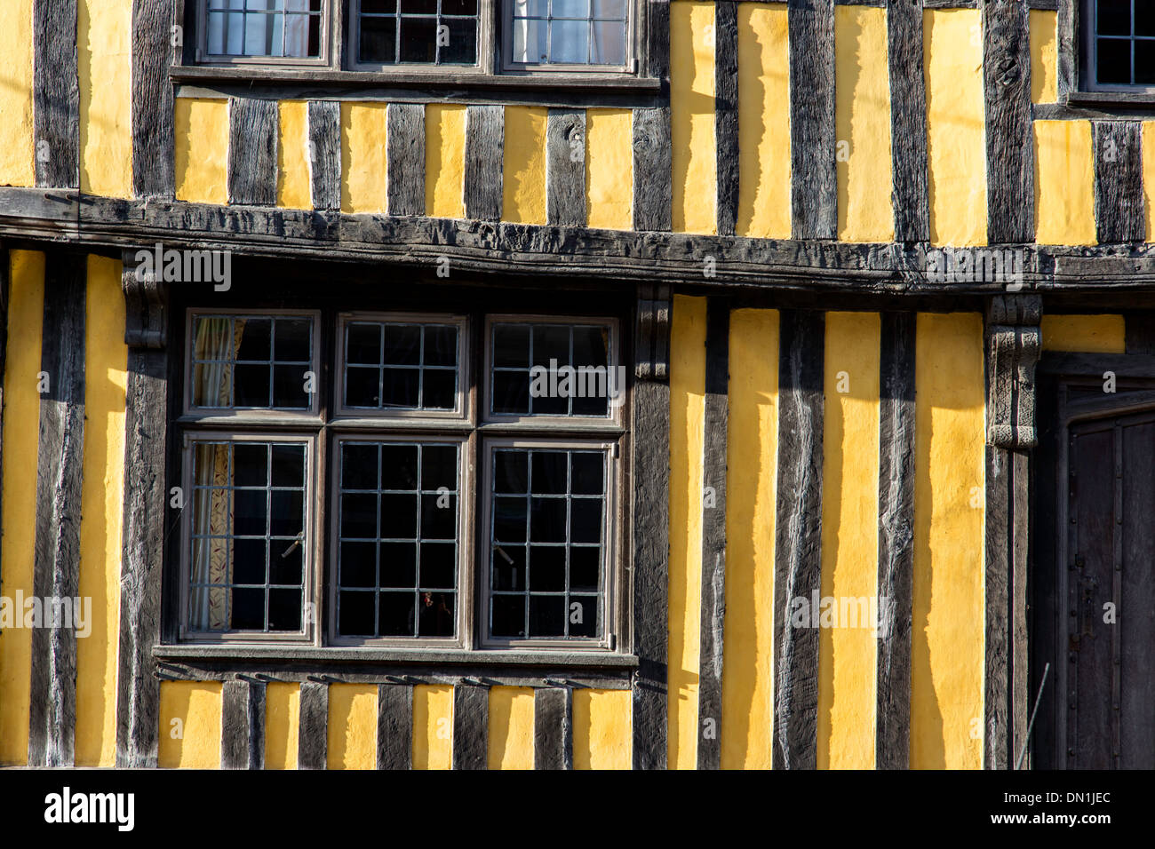 Timber framed building in the Historic market town of Ludlow ...