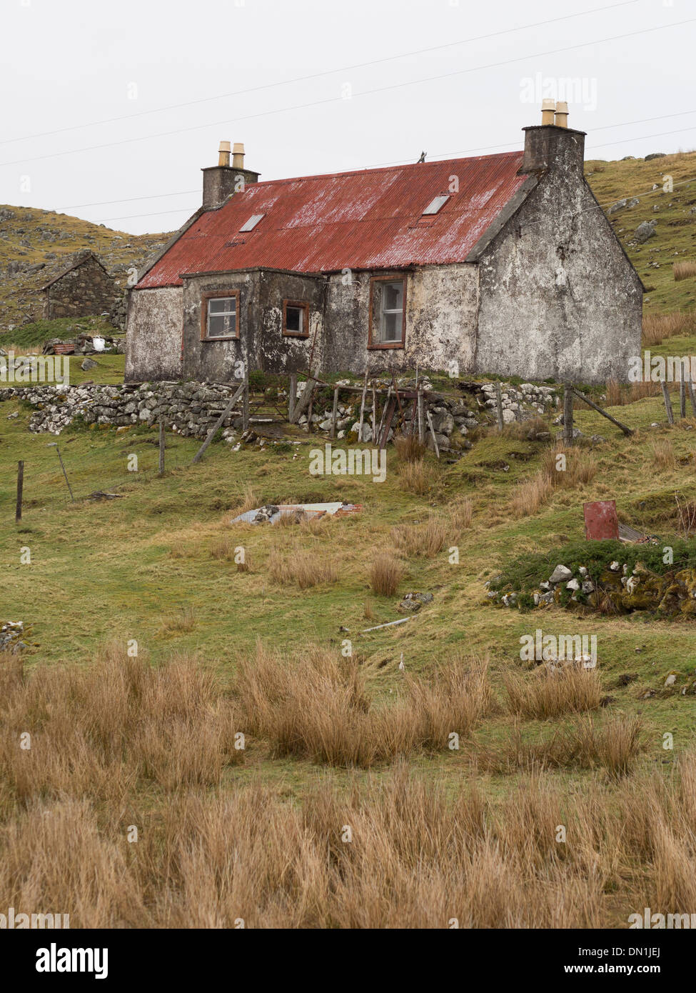 Abandoned Croft House, Isle of Lewis, Scotland Stock Photo - Alamy