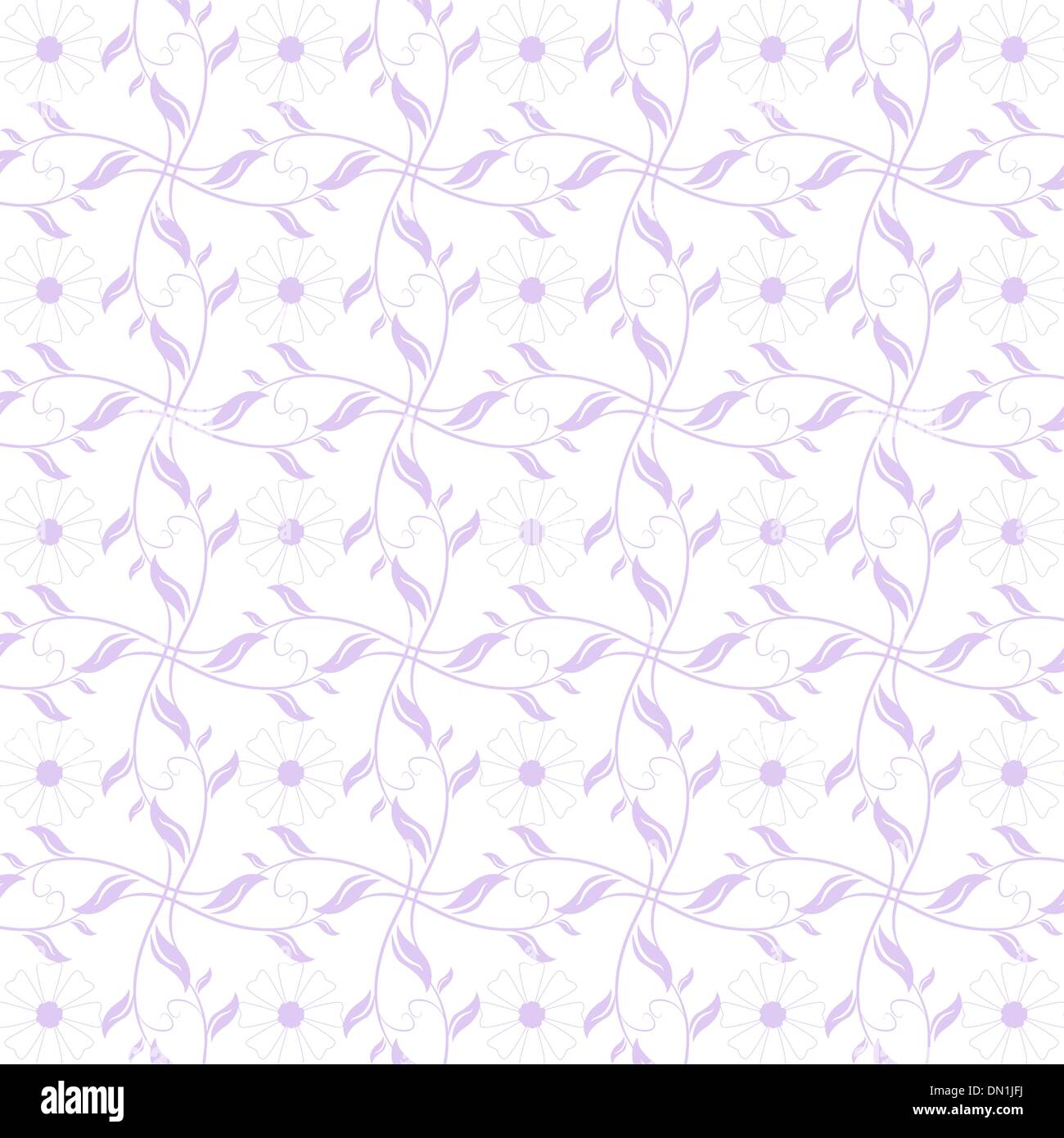 Seamless Floral Pattern Stock Vector Image & Art - Alamy
